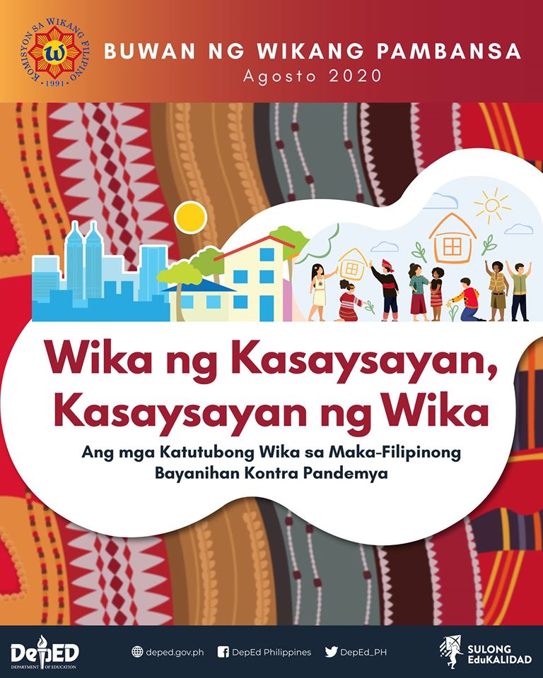 BUWAN NG WIKANG PAMBANSA: “Wika ng Kasaysayan, Kasaysayan ng Wika. Ang mga Katutubong Wika sa ...