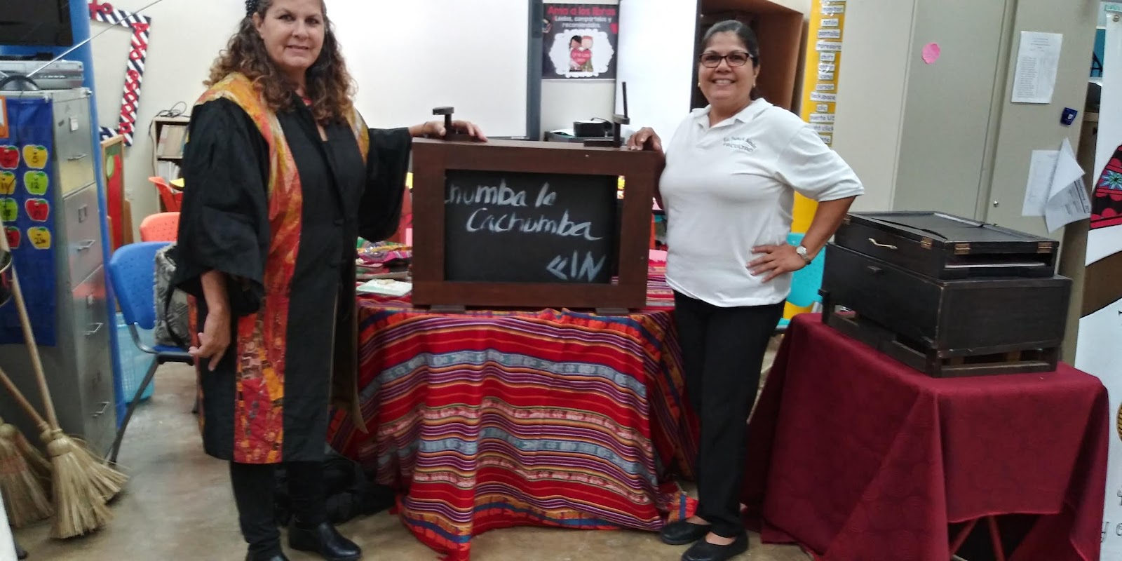 Biblioteca Ana Vizcarrondo de Túa: María Chuzema nos visita