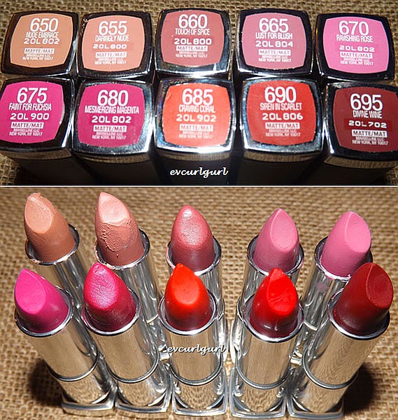 Maybelline Matte Lipstick Ravishing Rose