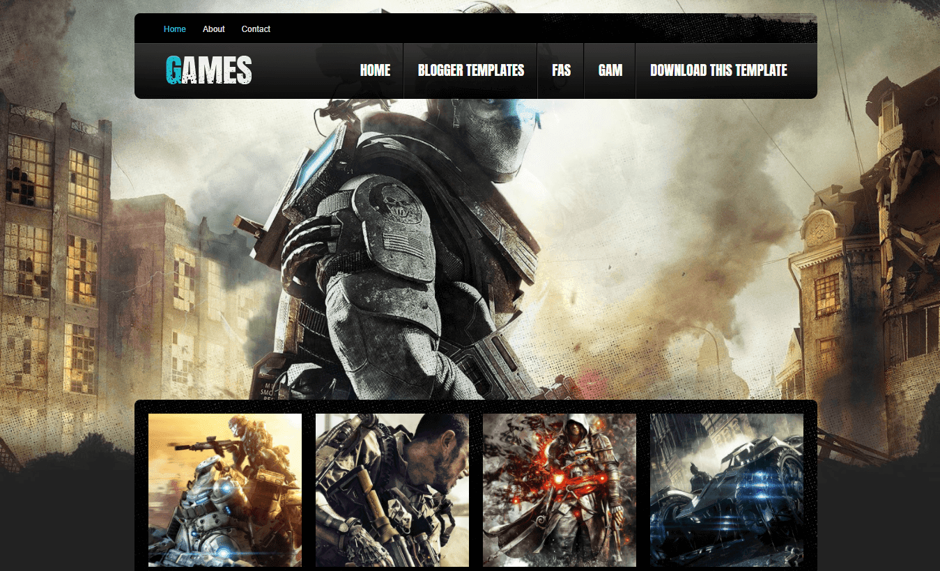 How To Setup Games Blogger Template