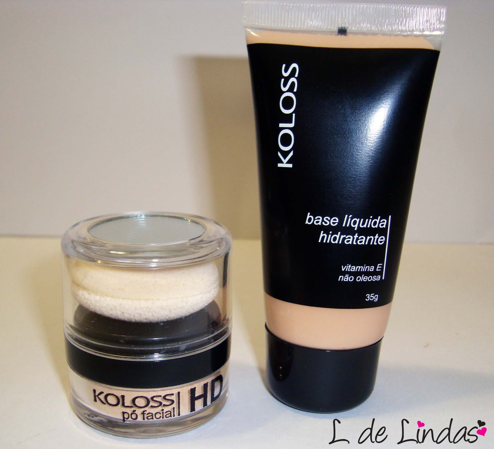 .: Resenha: Base Líquida e Pó HD Koloss