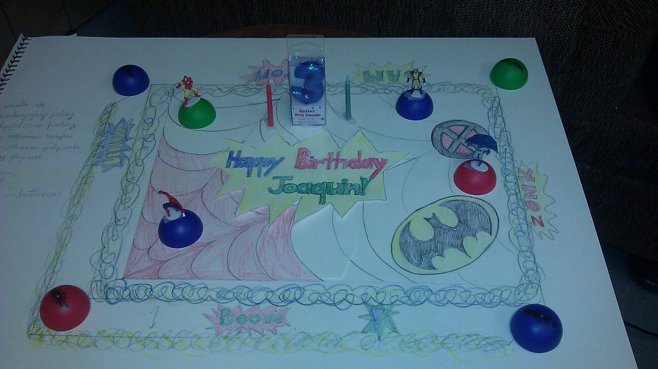 Cassie's Cakes and Sweets: Joaquin's 3rd Superhero Birthday