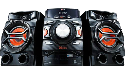 Mini System LG CM4350 Preto Bluetooth com CD Player Rádio AM/FM USB MP3 ...