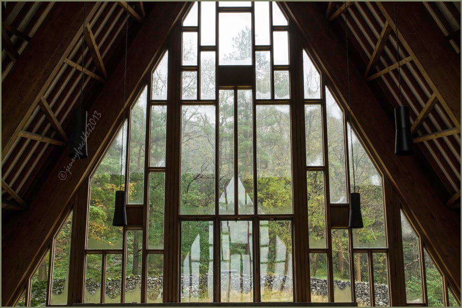 Saltaire Daily Photo: Through the triangular window....
