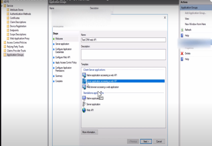Dynamics 365 Oauth2 Crm Web Api Request Based On Adfs 2016 And Generate Token Based Access To Crm