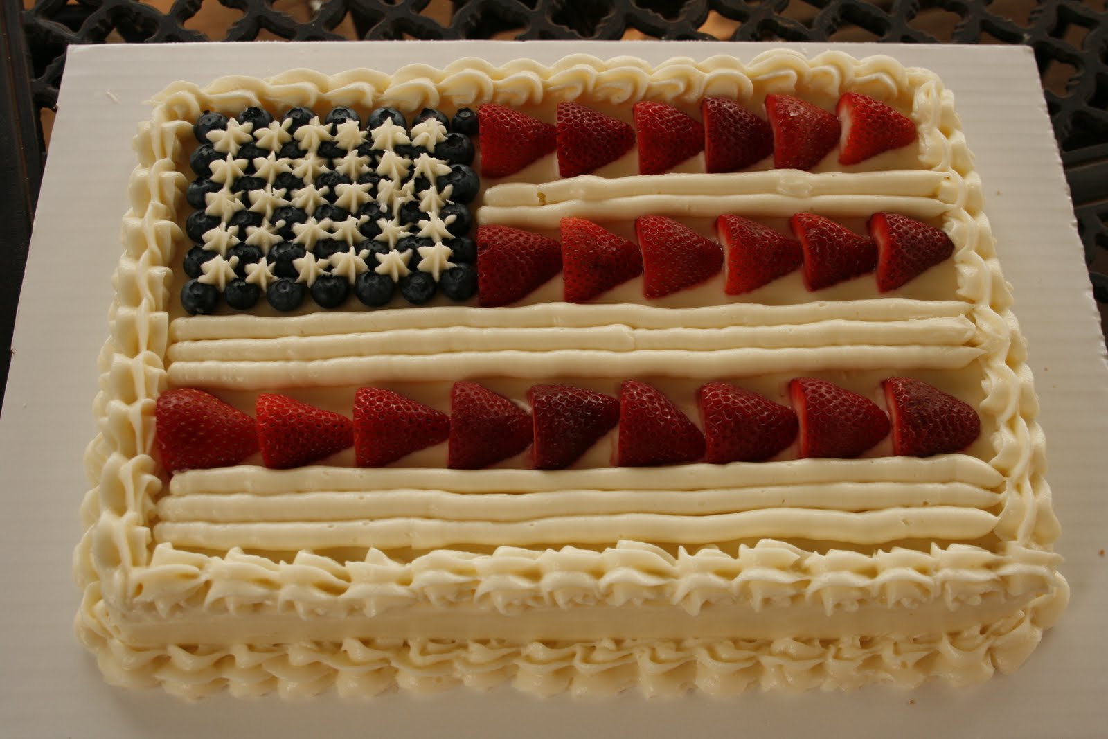 Laura's Sweet Spot: Flag Cake