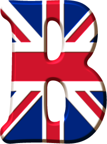 Alfabeto de la Bandera de Inglaterra. - Oh my Alfabetos!