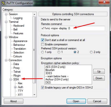 Desktop Remote Access with x11vnc