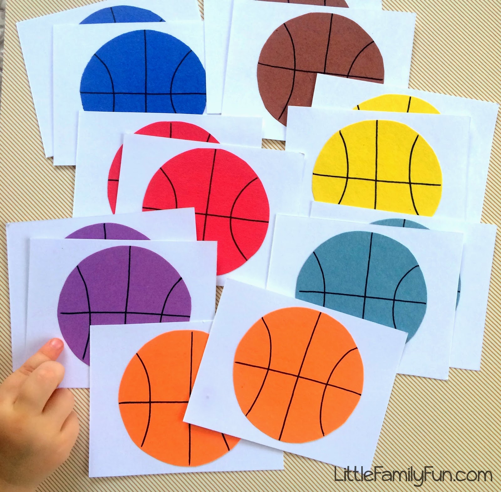 Little Family Fun: Basketball Memory