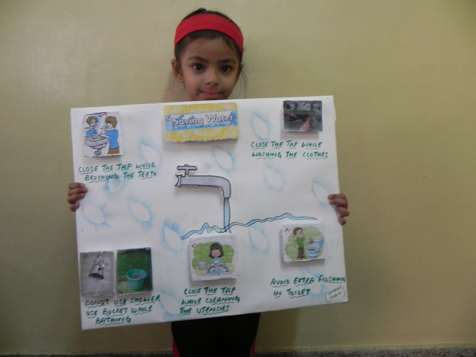 SMS NARAINA: SHOW & TELL- HOW WILL I SAVE WATER