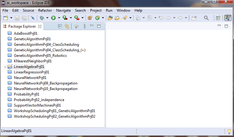 Prototype Project: Intro to Linear Algebra w/ JAVA 8 (Tutorial 01)