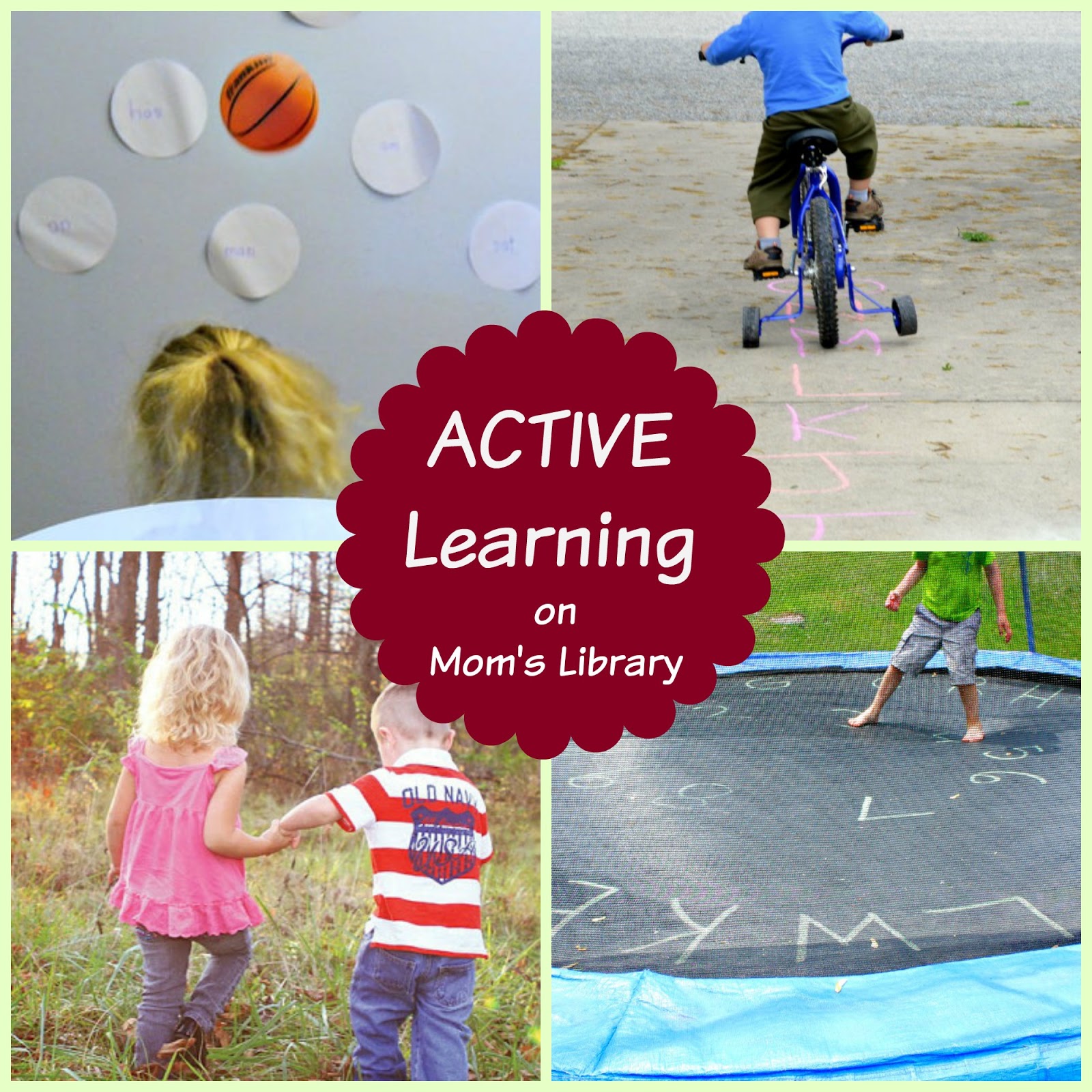 Active Learning Ideas from Mom's Library - Life with Moore Babies