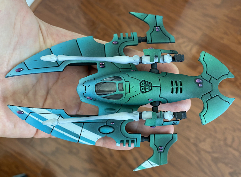 40k Hobby Blog: Craftworld Mymeara Eldar Hornet WIP