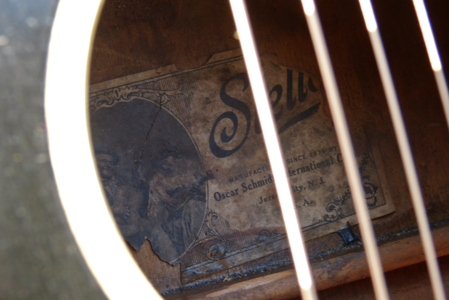 1920s Oscar Schmidt "Stella" 00/000 Flattop Guitar