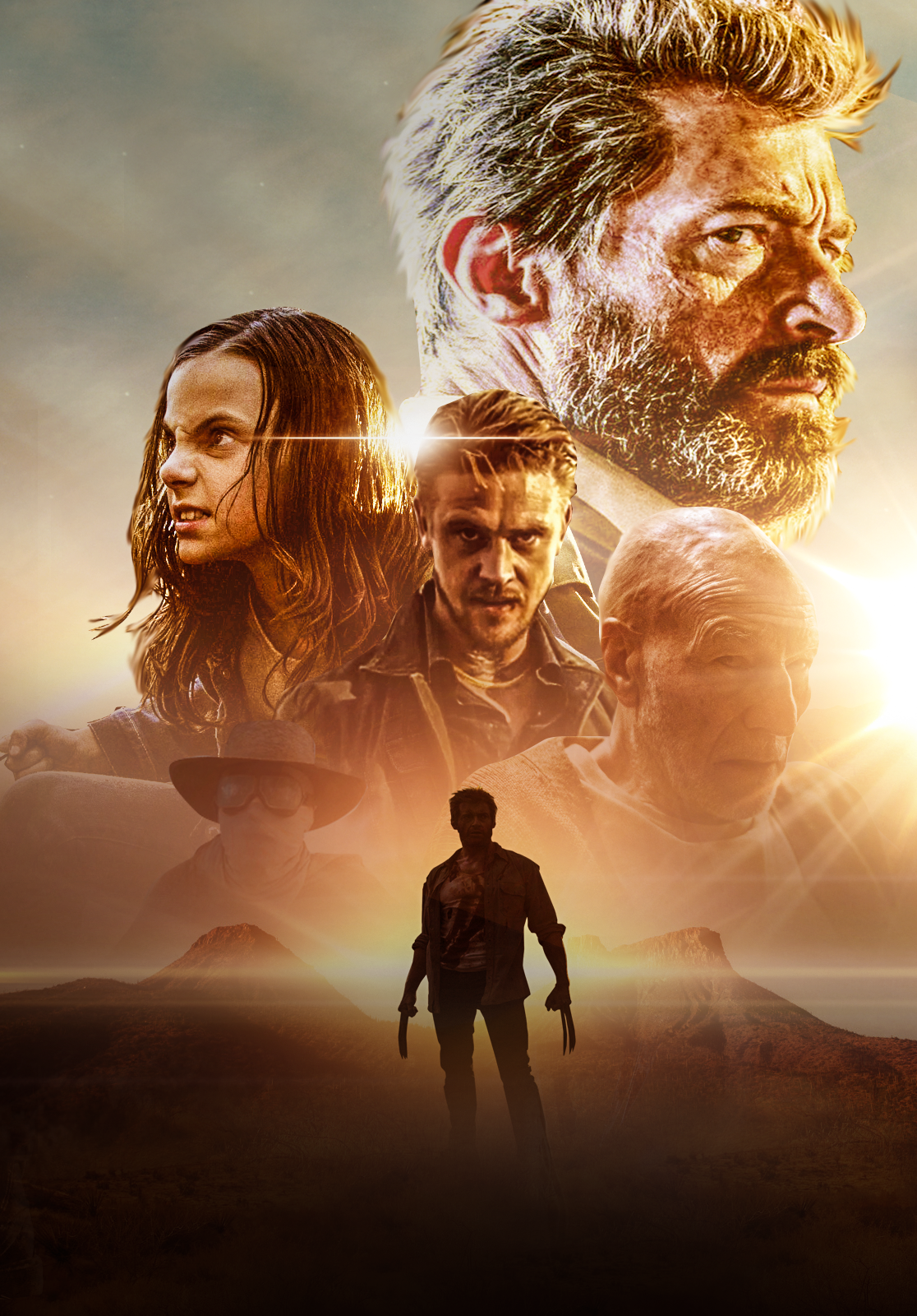 Marvel Spoiler Oficial: Poster Textless de LOGAN