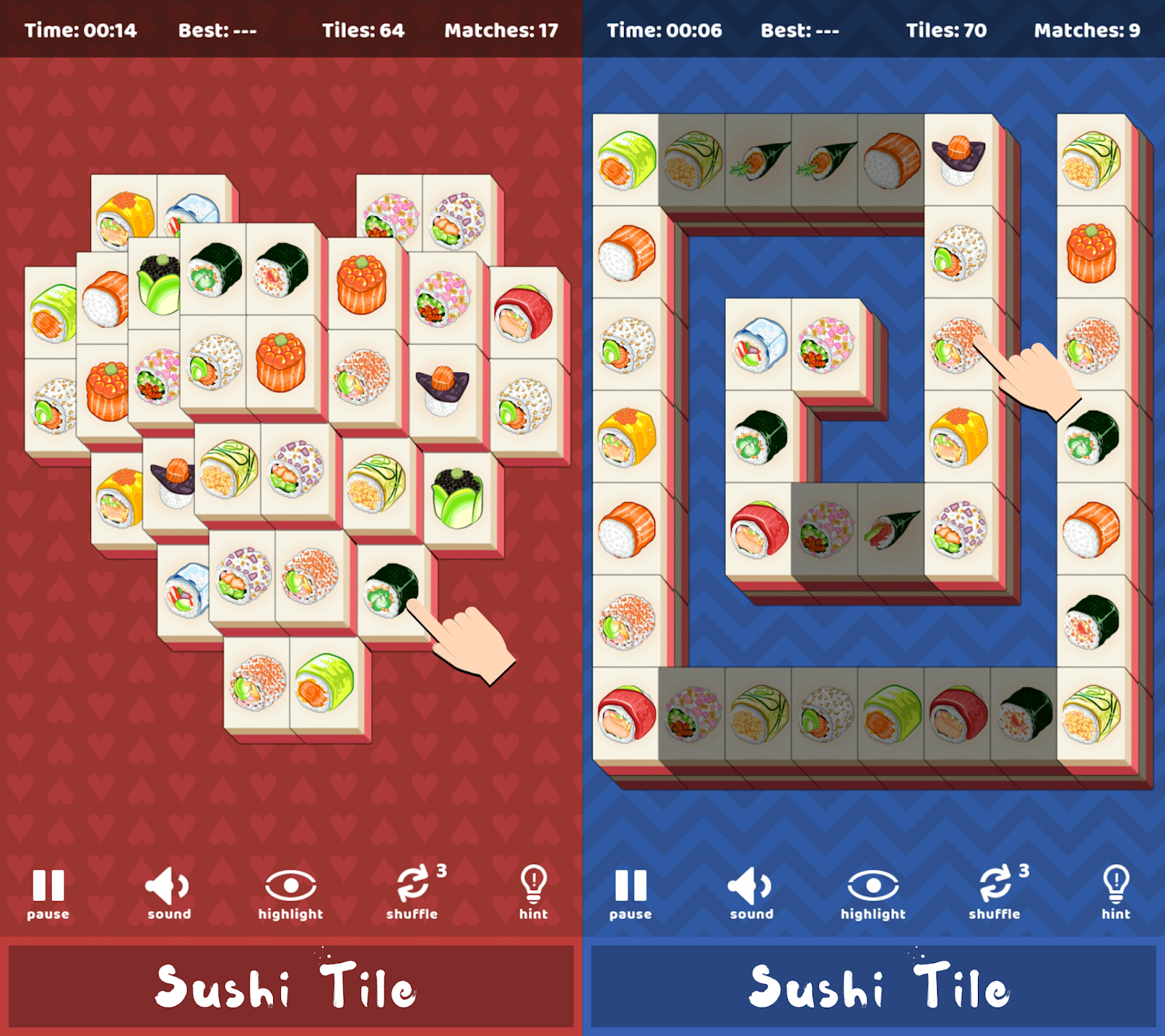 Mahjong solitaire game - absolutesilope