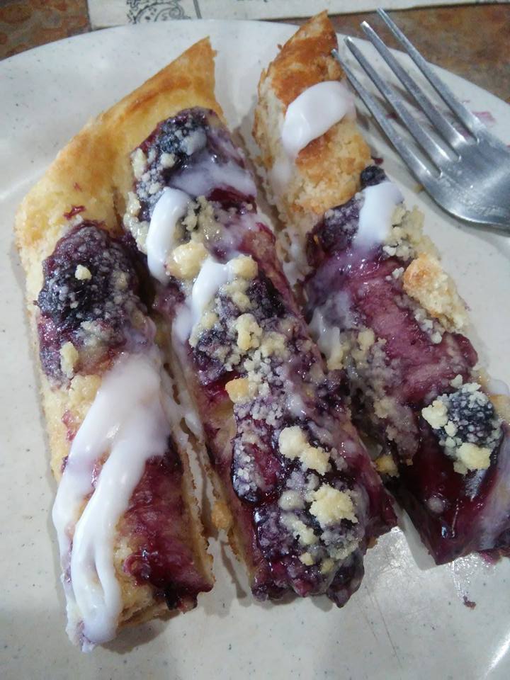 Gut Feelings: A CDH1 Journey: BLUEBERRY CACTUS BREAD