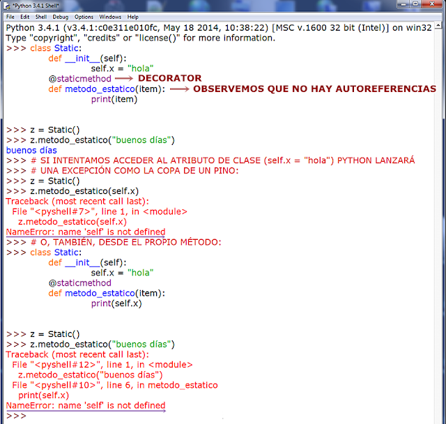 APRENDER A PROGRAMAR CON PYTHON: MÉTODOS DE CLASE, ESTÁTICOS Y @PROPERTY