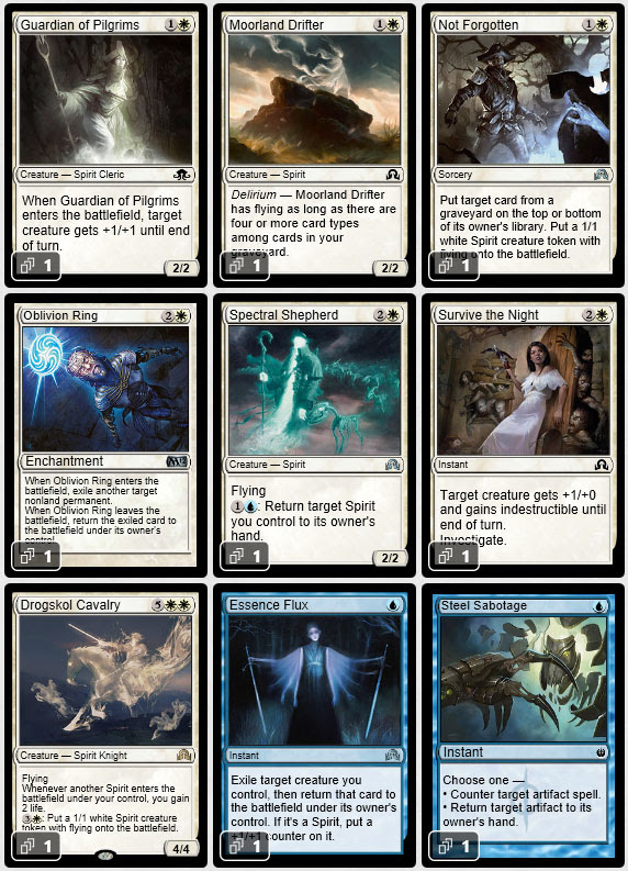 Magic the Gathering Adventures: Artifact Cube 2016 Draft: Three Paper Decks