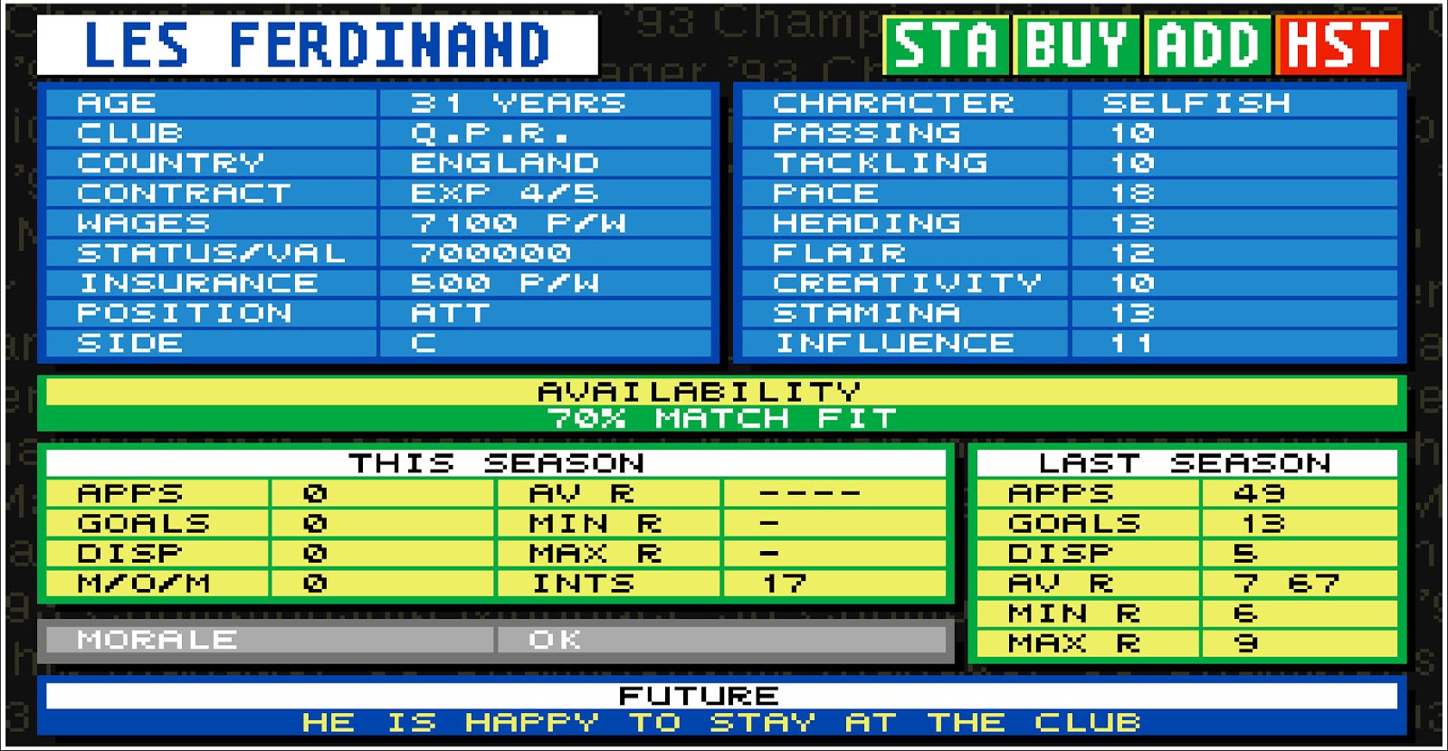 Soccer / football manager games: Championship Manager - timeless ...