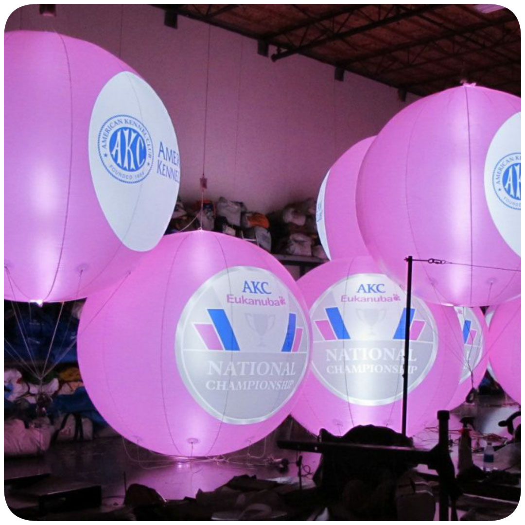 Jual Balon Lighting | Display Dengan Cahaya Yang Bersinar - Malika Ballon