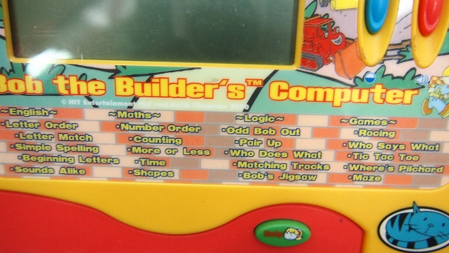 JuaiMurah: Vtech Bob The Builder Computer