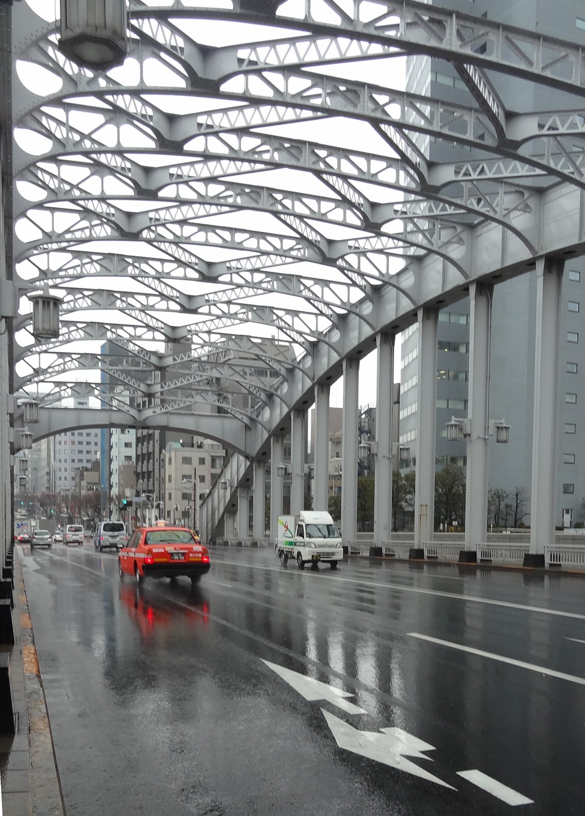 Bridge of the Week: Tokyo, Japan's Bridges: Kachidoki Bridge across the ...