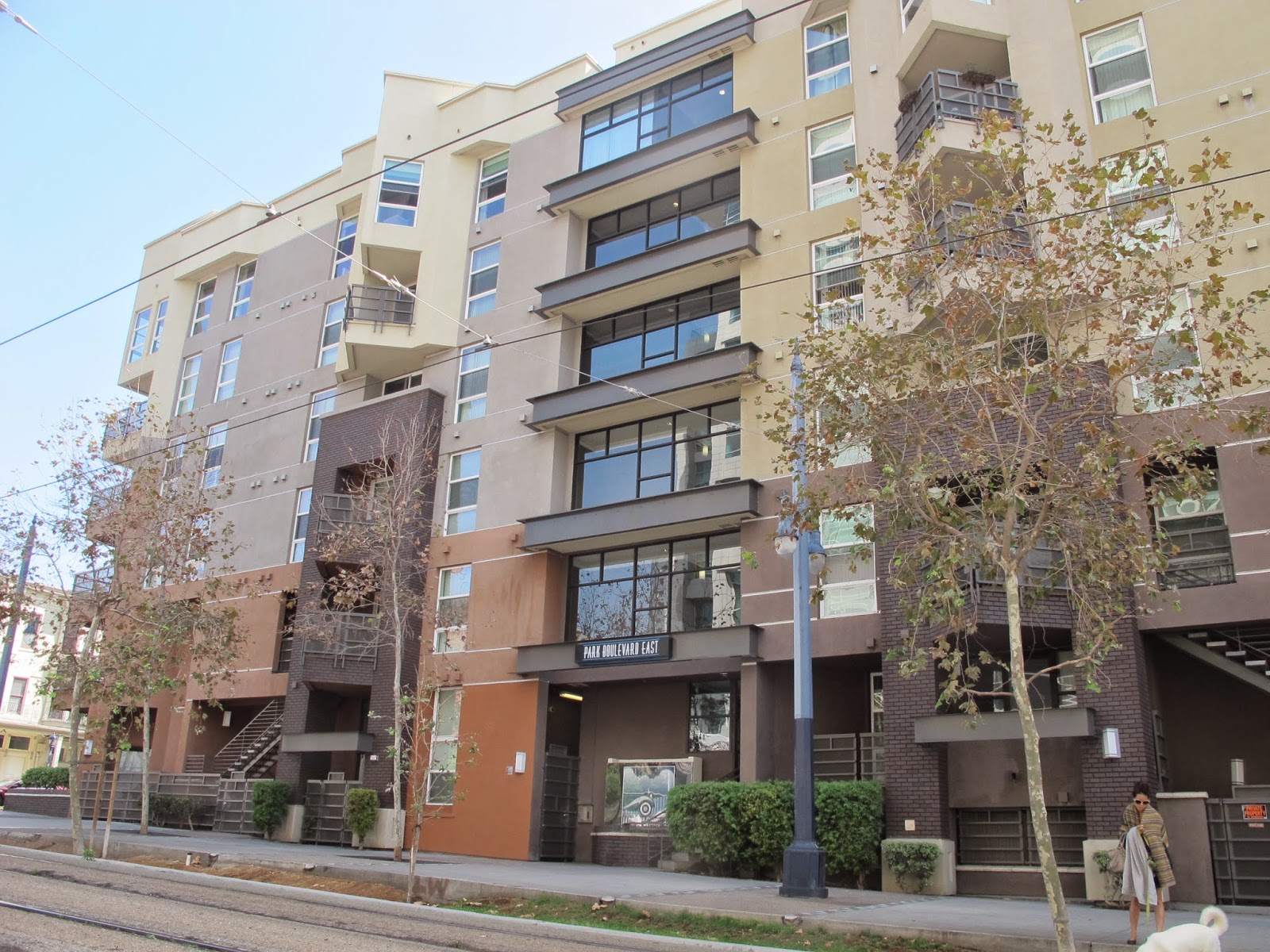 The One-Plus-Five is the prevailing building type in the up and