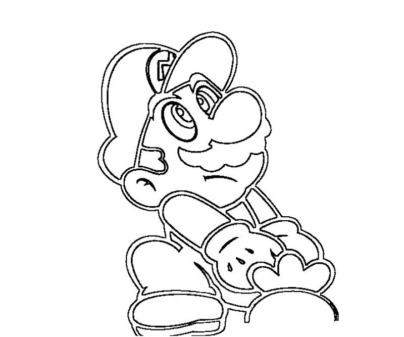 Super Mario 3 Coloring Pages