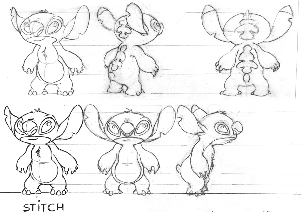 KmyeV: Posing et Turn - Stitch