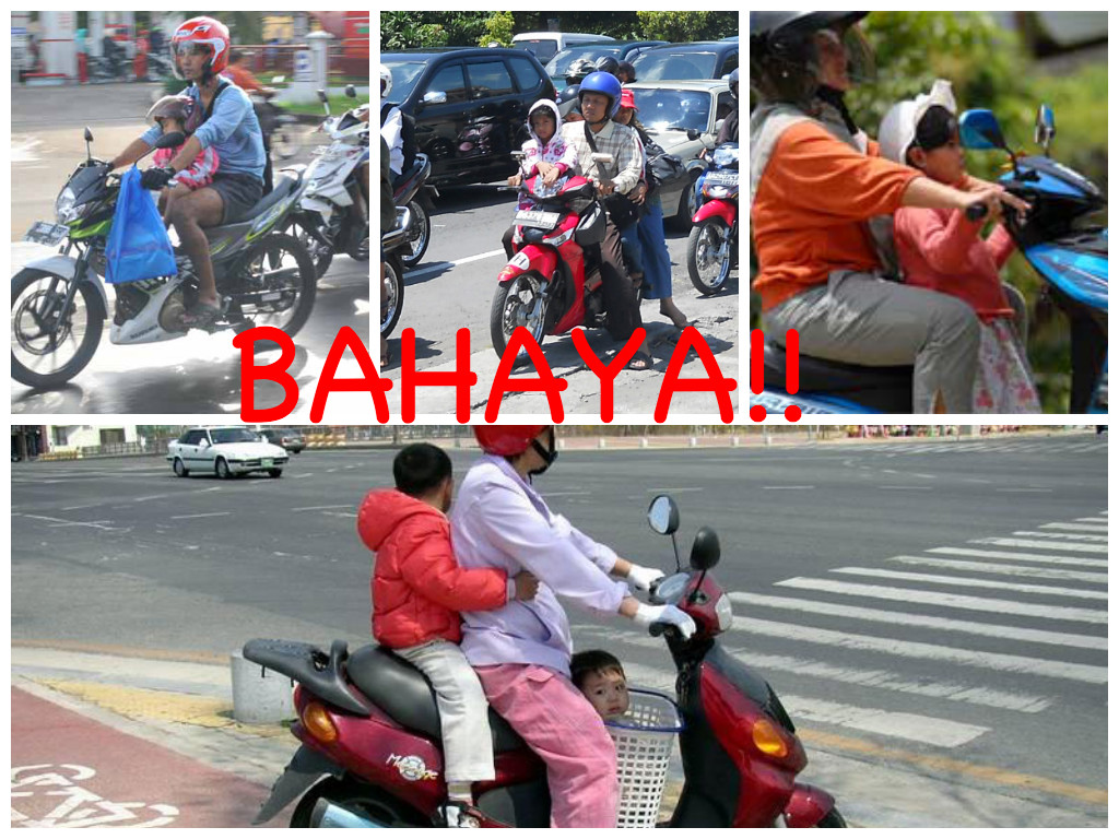 Gambar Boncengan Motor Untuk Anak - Stylecustom