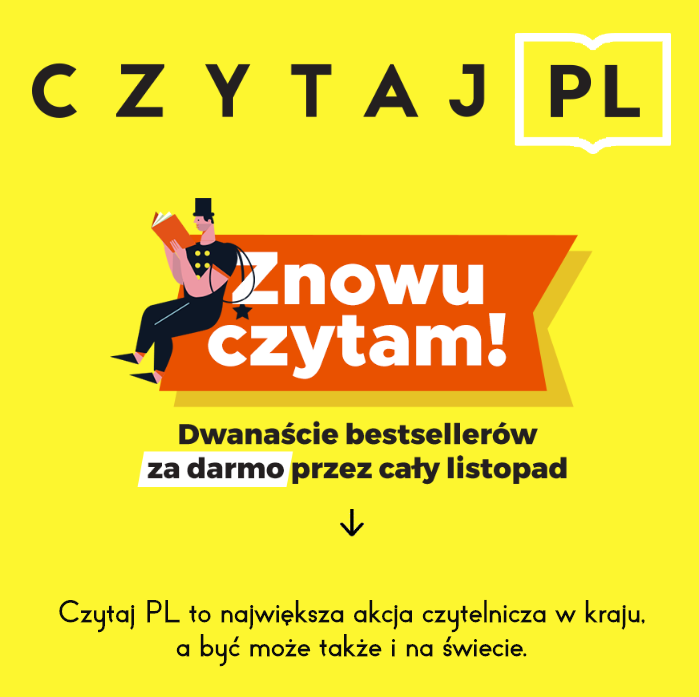 Wystartowała akcja Czytaj PL 2020. 12 bestsellerów do przeczytania lub ...