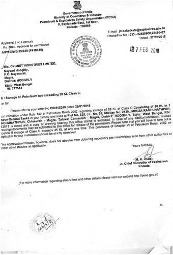 Arindam Bhadra Fire Safety : NOC & Fire License in West Bengal