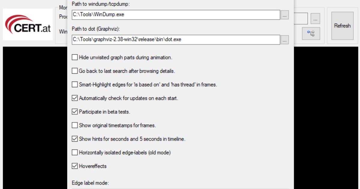 Learning by practicing: Continuing mapping process - ProcDot