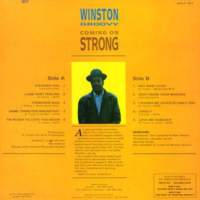 Compartilhando Reggae: Winston Groovy