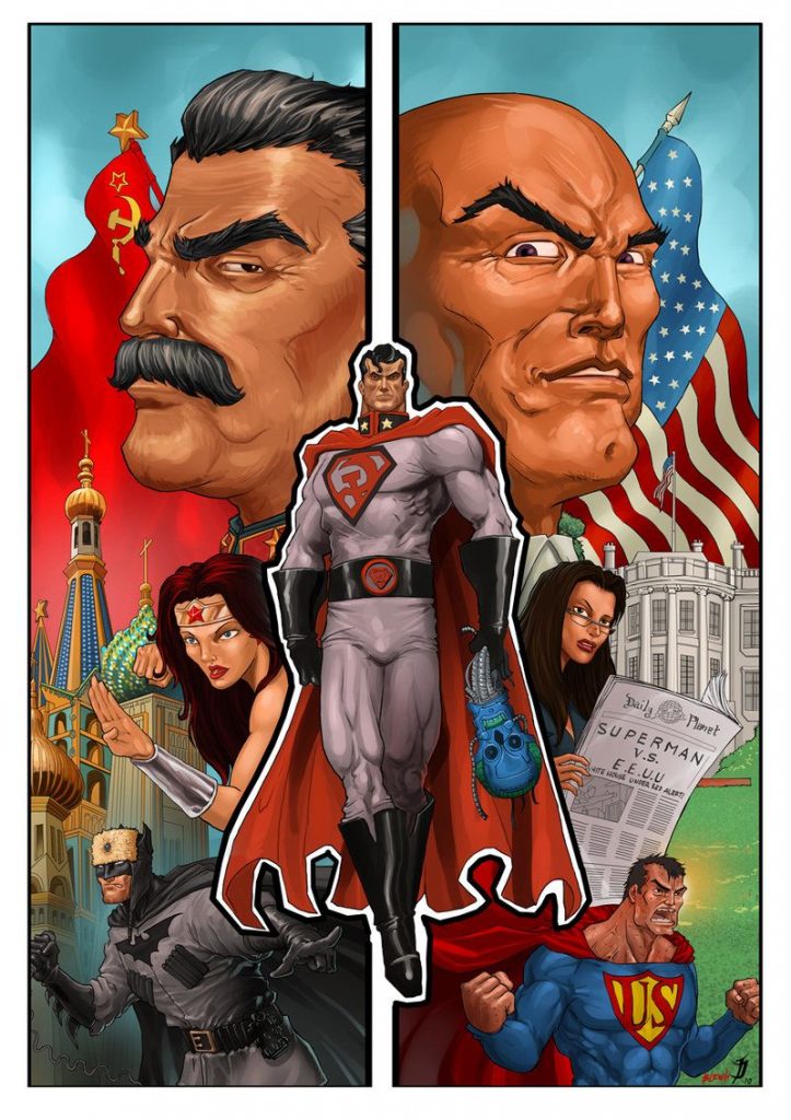 Superman: Red Son. Uma das melhores animações da DC/Warner.