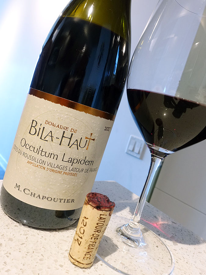 M. Chapoutier Bila-Haut Occultum Lapidem 2017 (Roussillon) - Wine Review