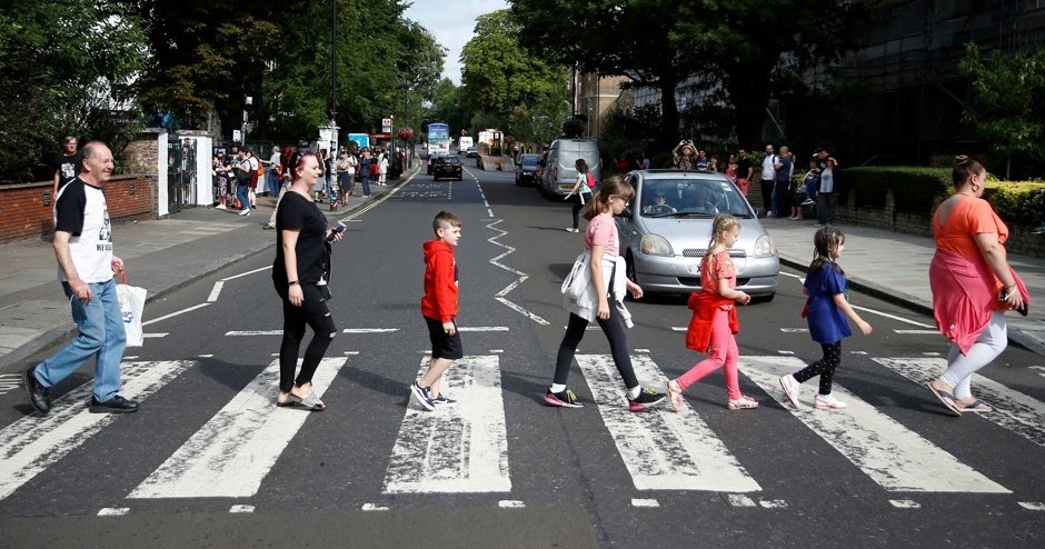 Dr. Tom's Classroom: The Most Famous Crosswalk in the World
