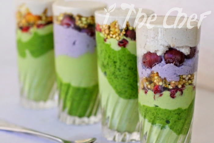 Raw Green Mountain Parfait