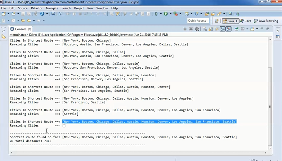 Prototype Project: Traveling Salesman Problem (TSP) By Nearest Neighbor ...