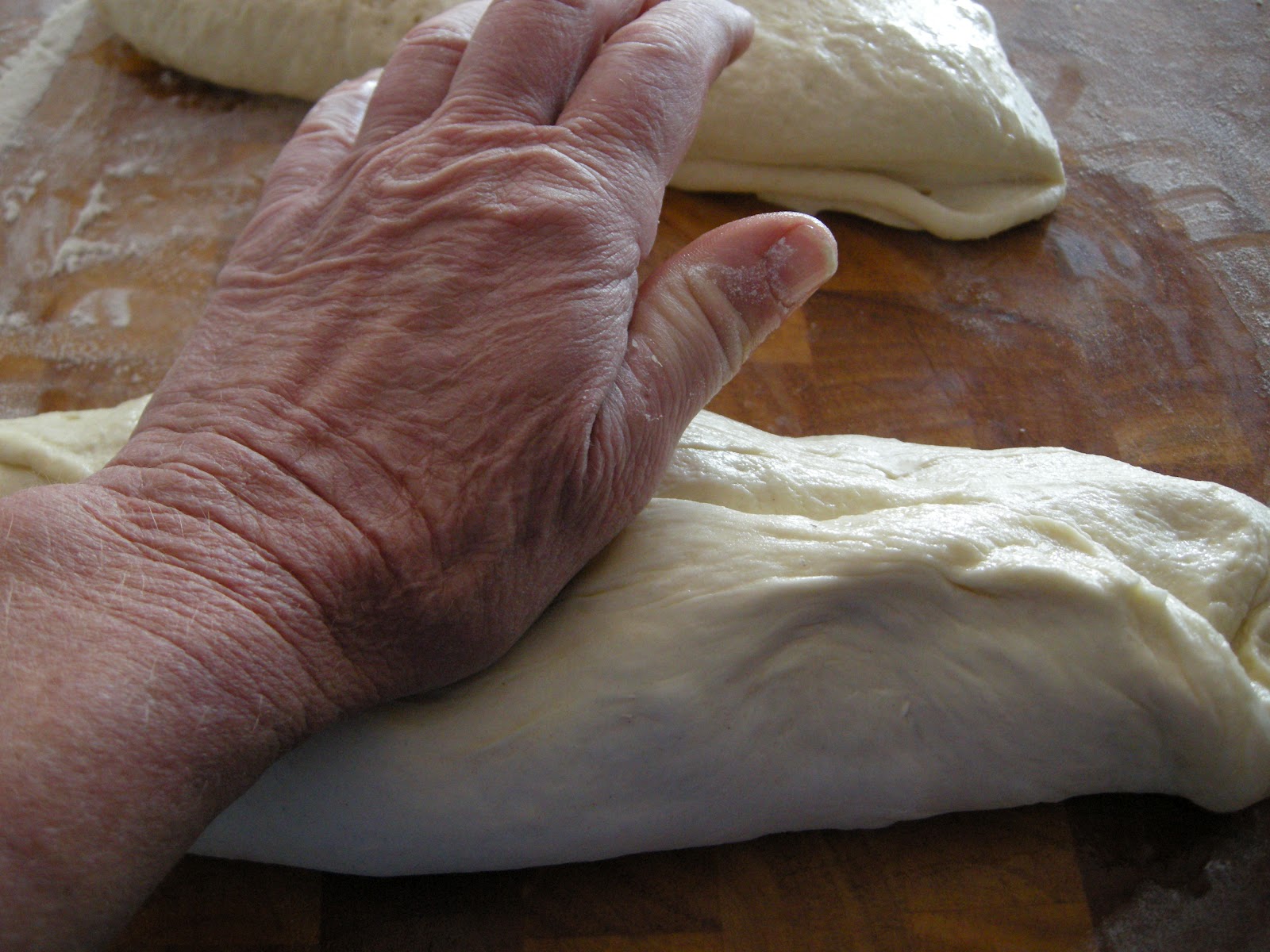Kitchens Are Monkey Business: Rosie Makes Filone. It's Bread.