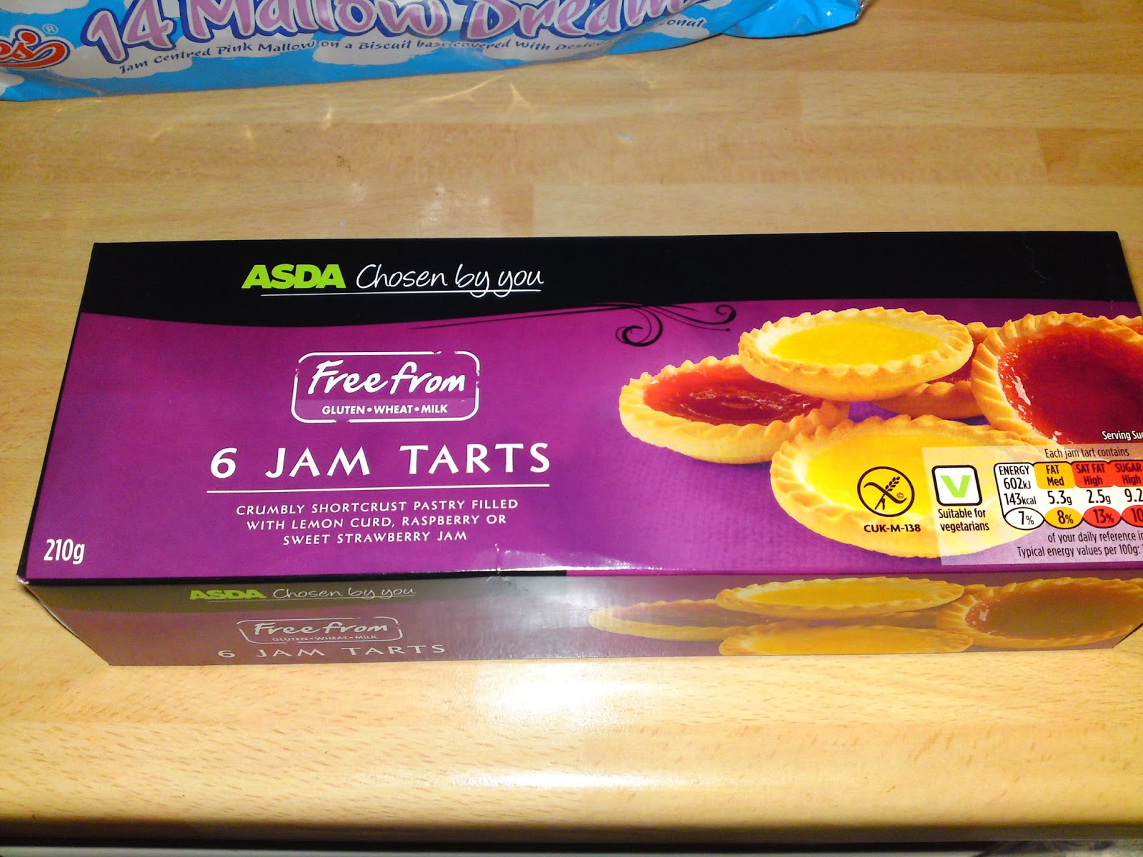 Lactose Free UK: Asda Free From Jam Tarts