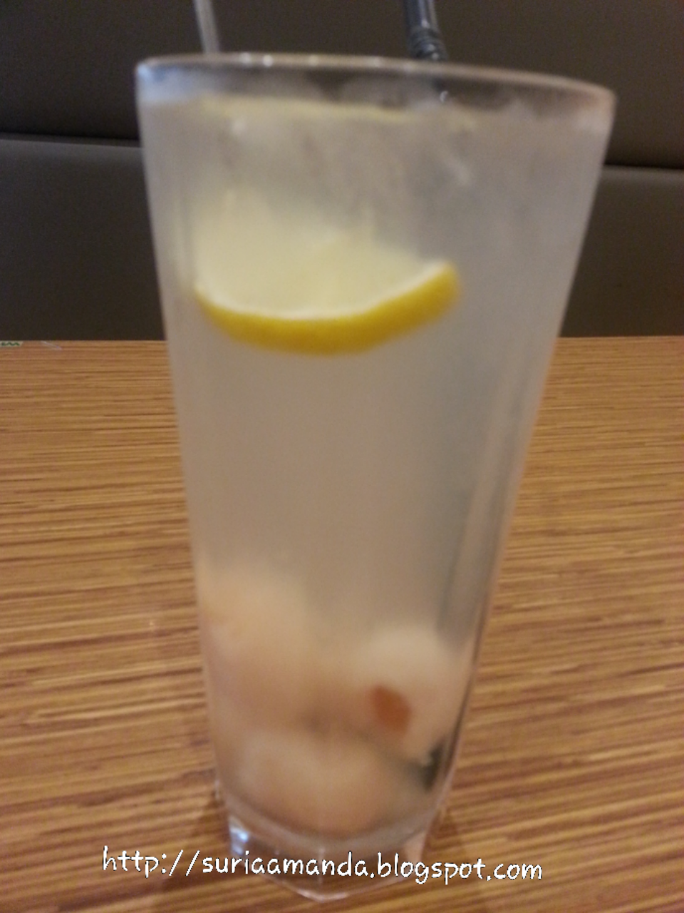 Deep Fried Mushroom & Lemon Lychee ~ SURIA AMANDA