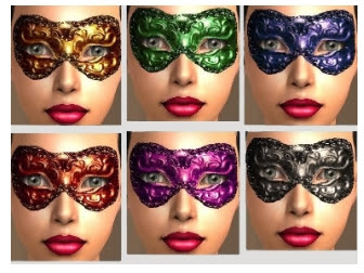 TheNinthWaveSims: The Sims 2 - Carnival Masks Costume Makeups