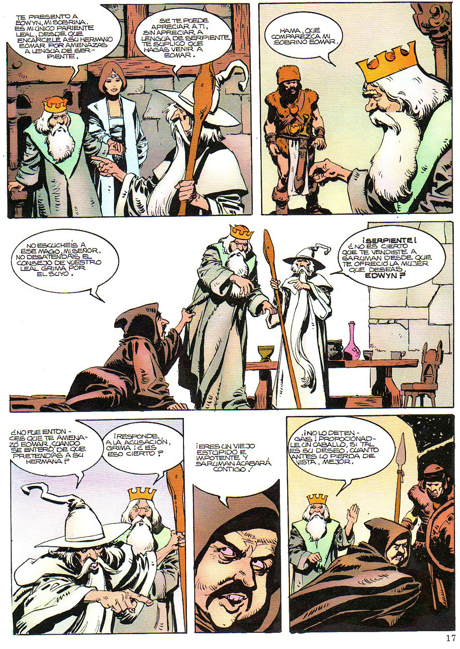 Los comics de Machete: El señor de los anillos (3)