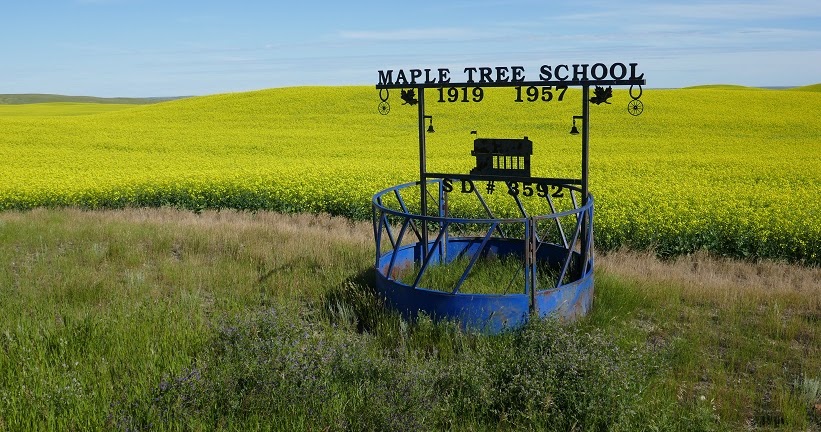 Past Presence: Maple Tree School Sign