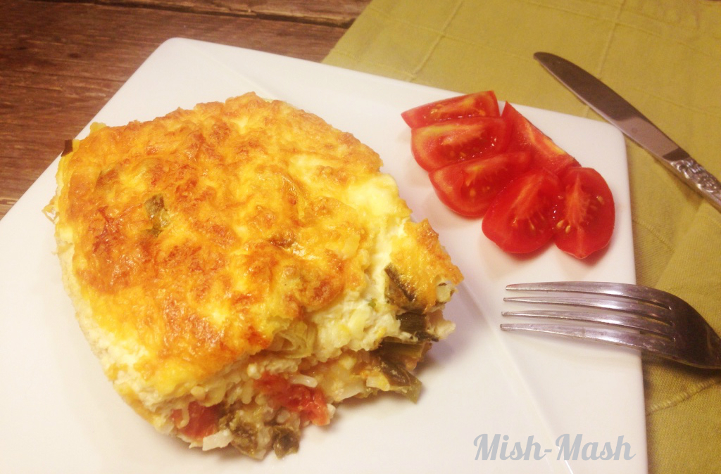 Запеканка с пресен лук - Mish-Mash