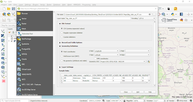Geospatial Solutions Expert: Recreating NCDC Covid-19 GIS Maps