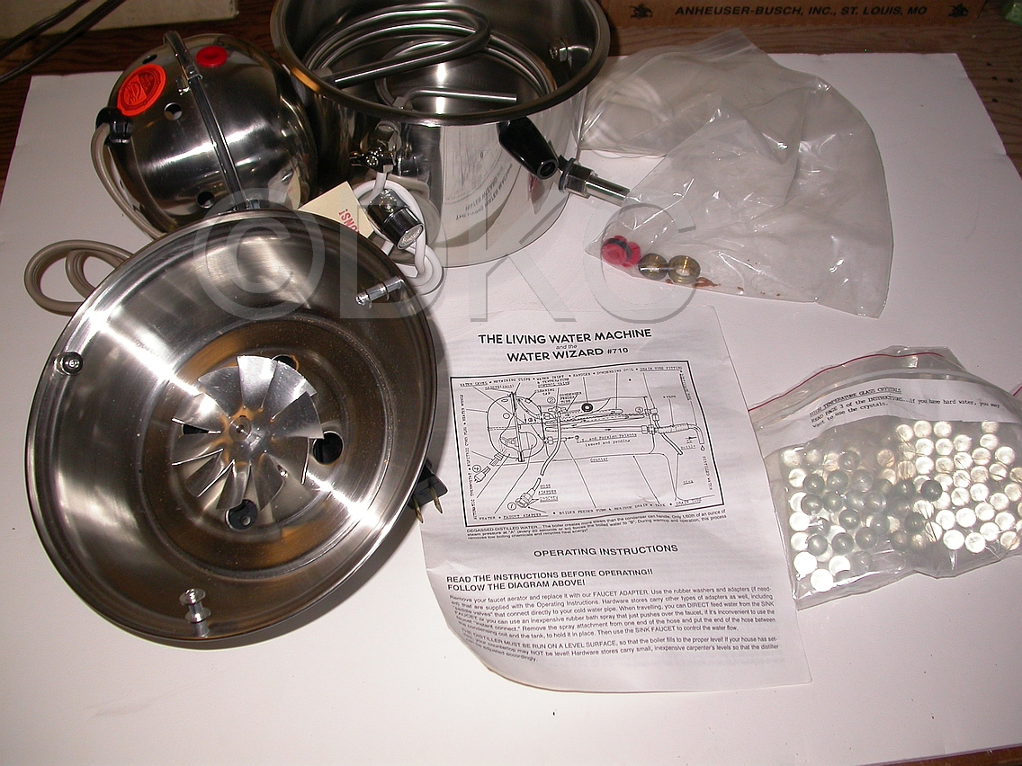 Auction Items & Collectibles: John Ellis Crystal Clear Water Wizard ...