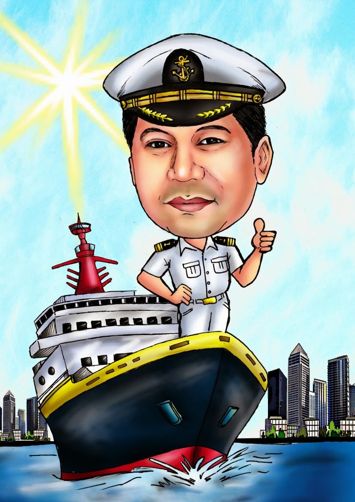 Kaelcatures: Seaman theme